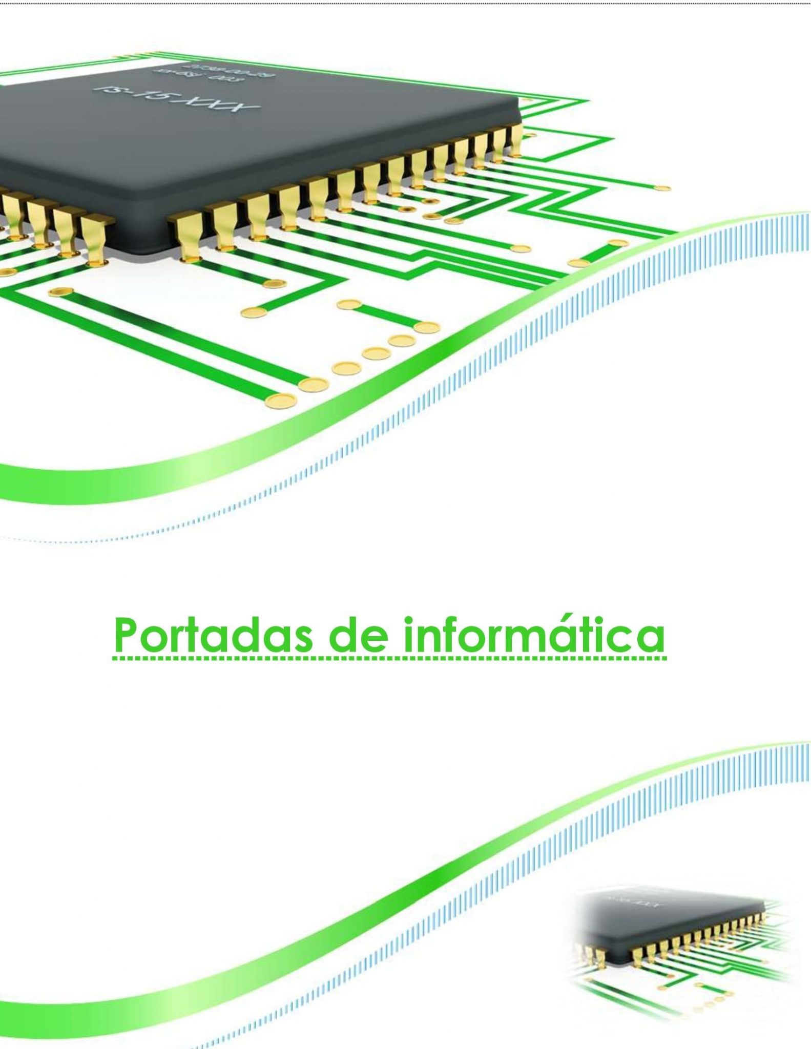 Portadas de Tecnología para imprimir. Descargar GRATIS. - Portadas para ...