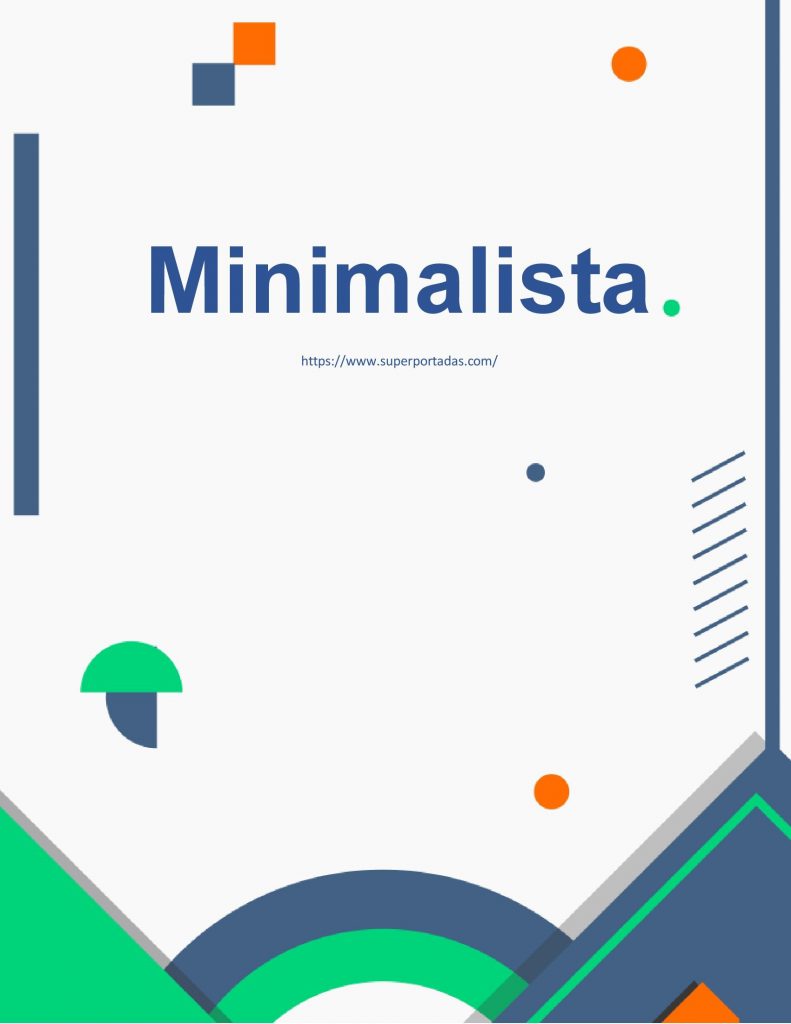 Portadas minimalistas simples » Las mejores descargas 2025