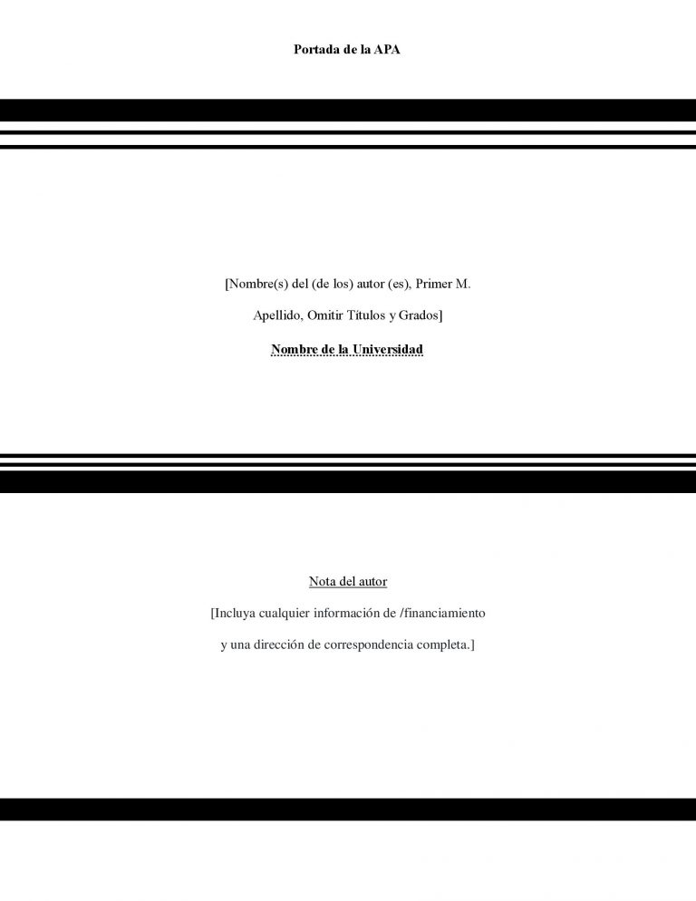 Portadas con Normas APA » Las mejores descargas para 2026