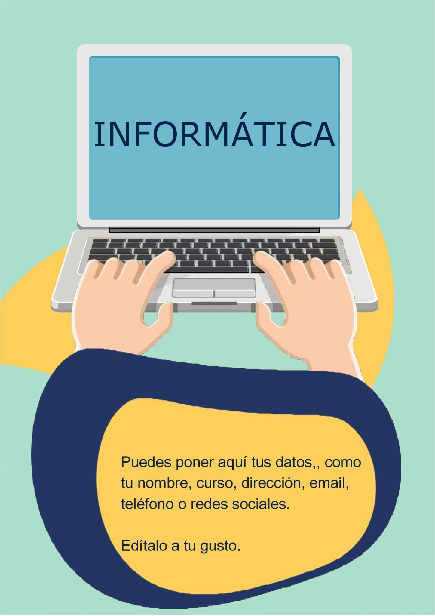 Portadas de Tecnología para imprimir. Descargar GRATIS. - Portadas para ...