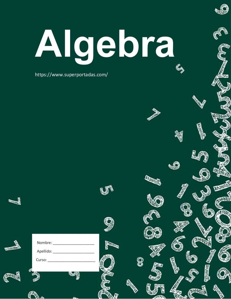 Portadas de Algebra » Las mejores descargas de 2024