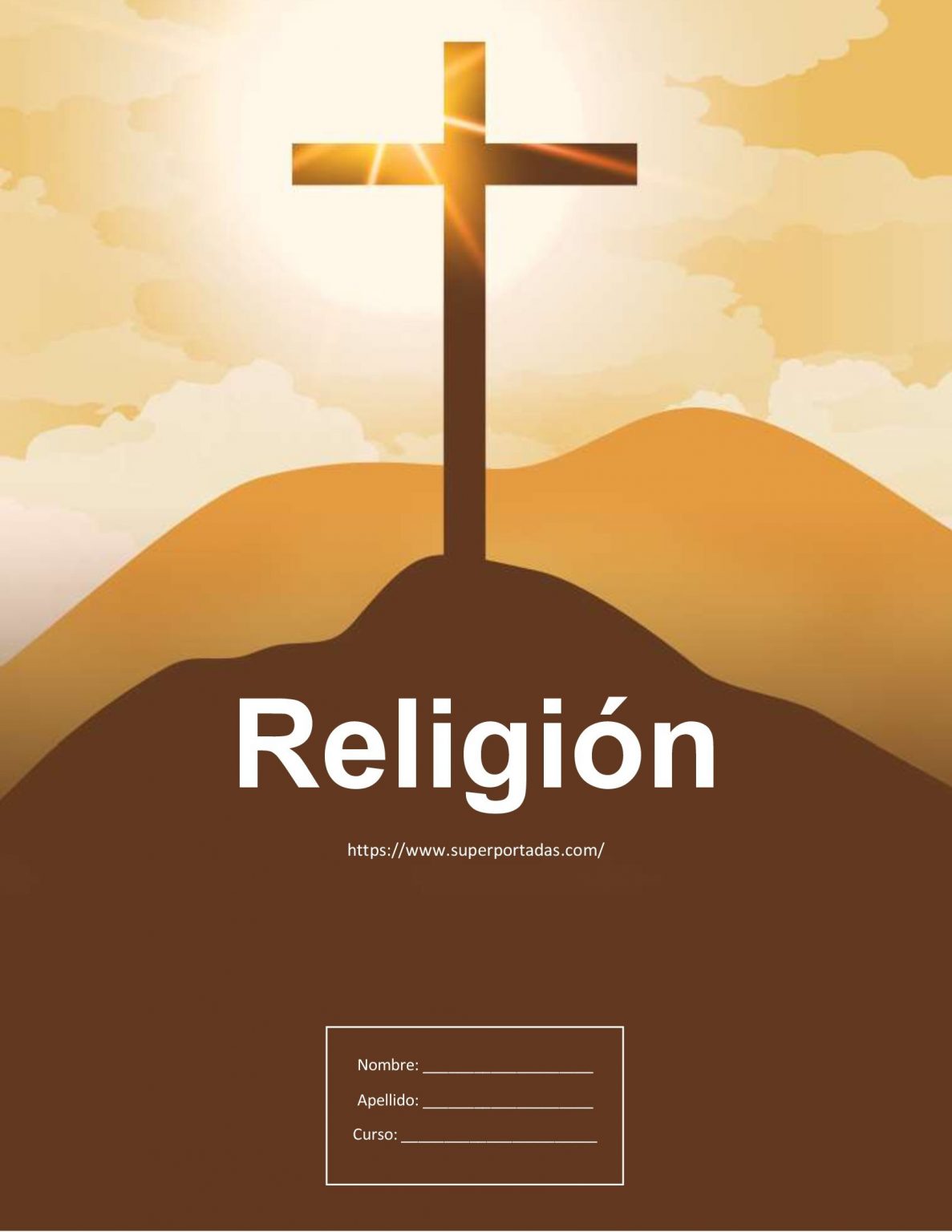 Portadas de religión para trabajos » Descargas gratis (2025)
